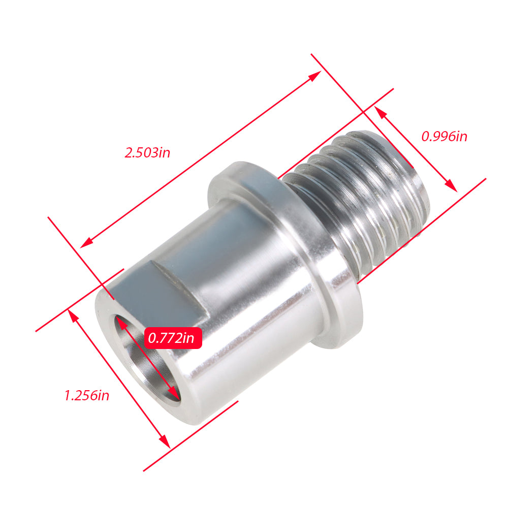 Woodworking Lathe Headstock Spindle Adapter 3/4" x 10tpi to 1" x 8tpi ...