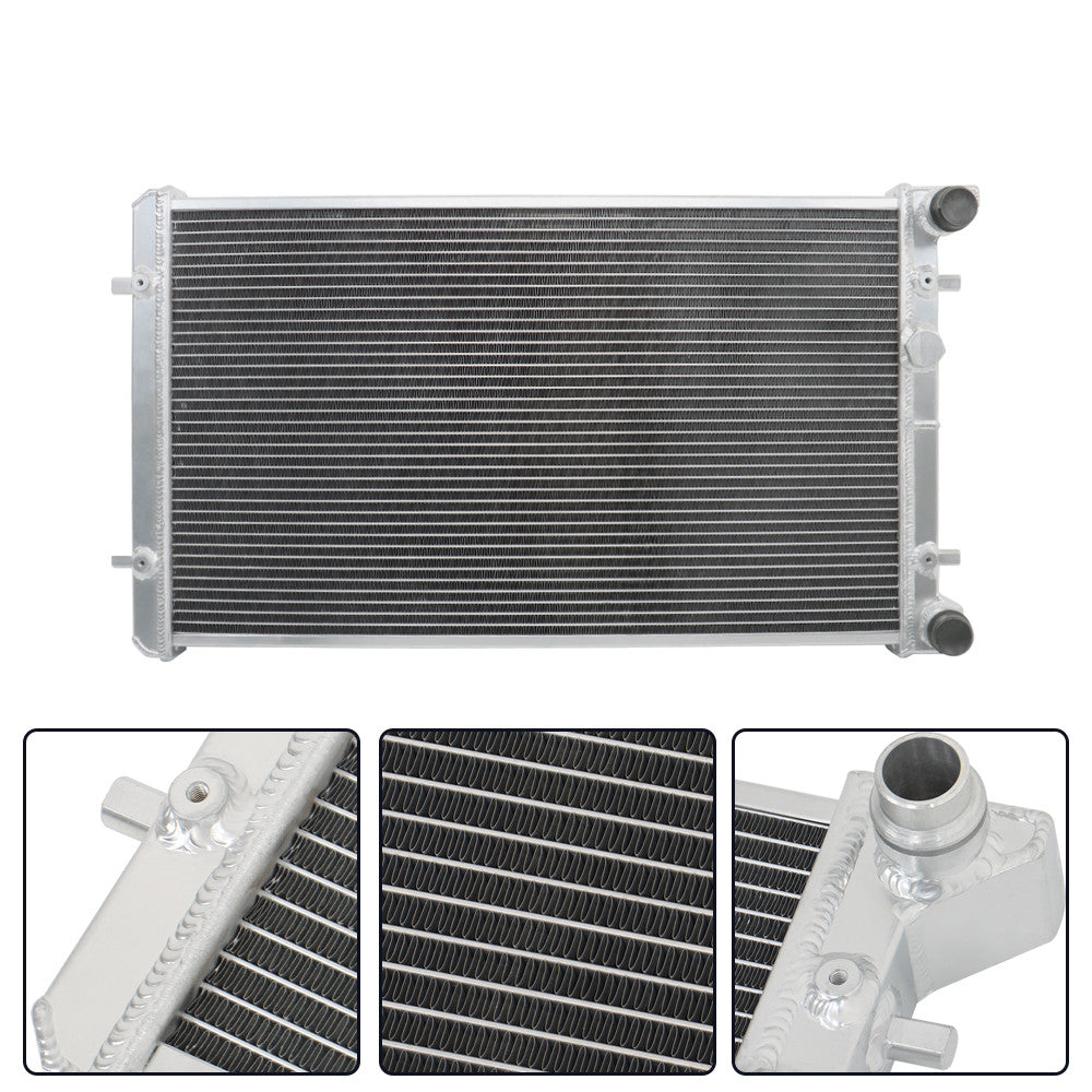 Labwork 2Row 42MM Aluminum Radiator For 1999-2005 VW VAG Golf Jetta MK ...