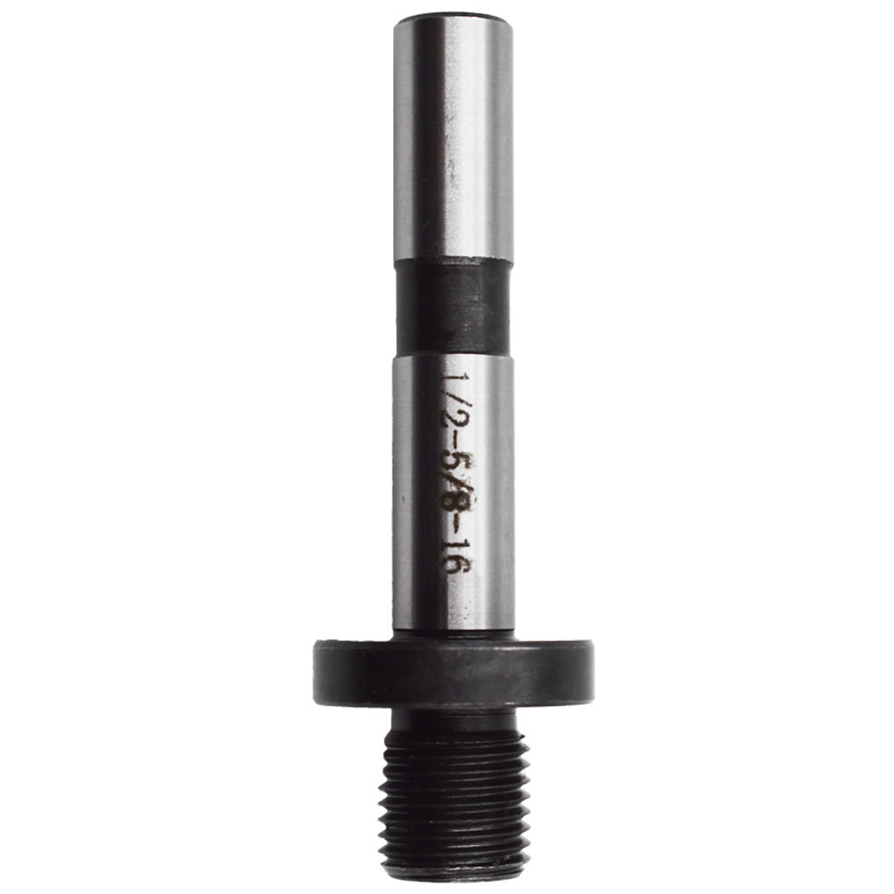 Threaded Drill Chuck Arbor 1/2" Straight to 5/8" - 16 Hardened Adapter ...