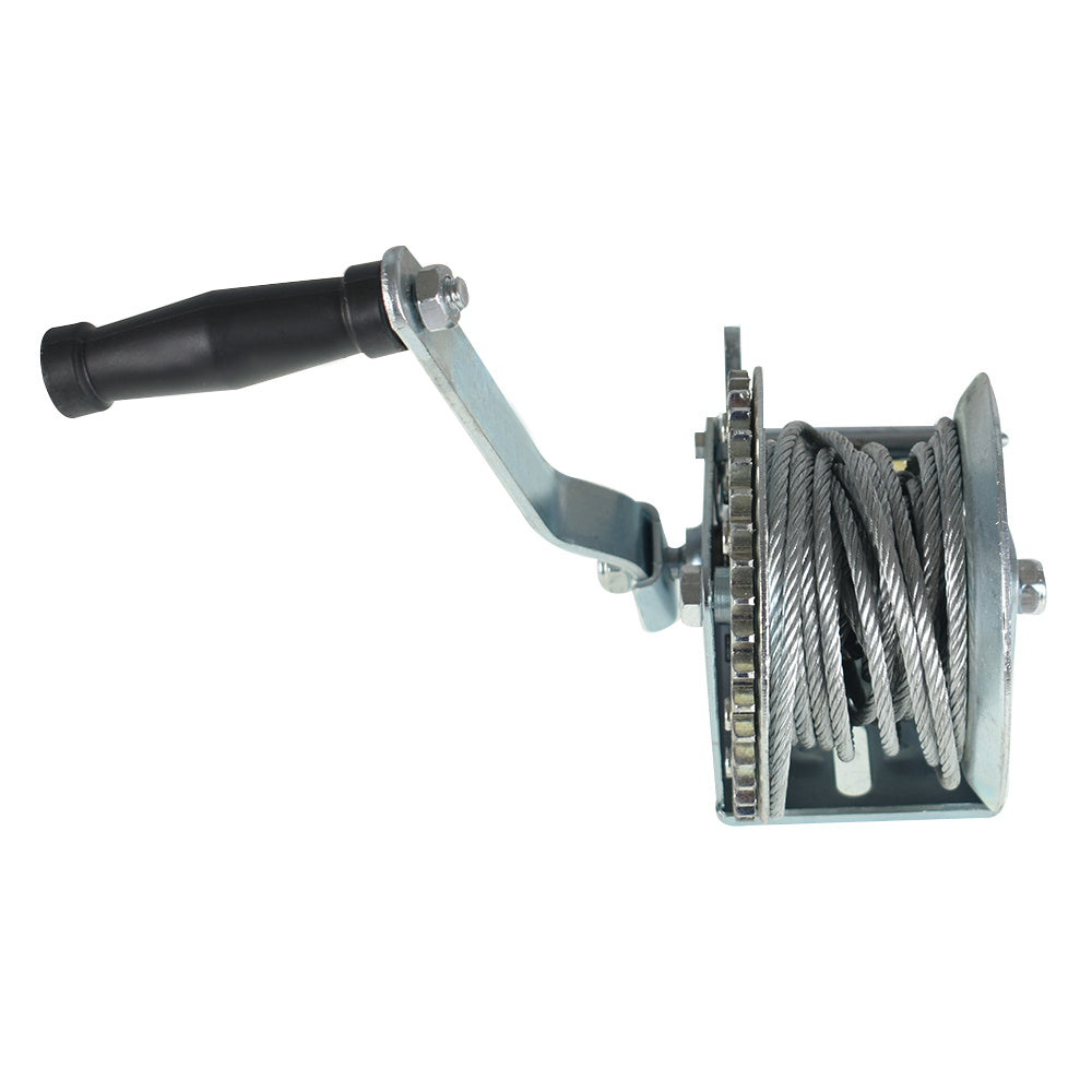 Manual Winches 1600lbs Hand Winch Boat Winch Hand Crank Winch With 32f ...