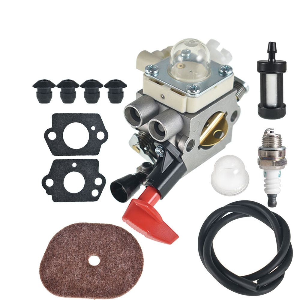 Carburetor kit For FS50 FS56 FS40 FS70 FC56 FC70 Zama C1M-S267A w/ Gas ...