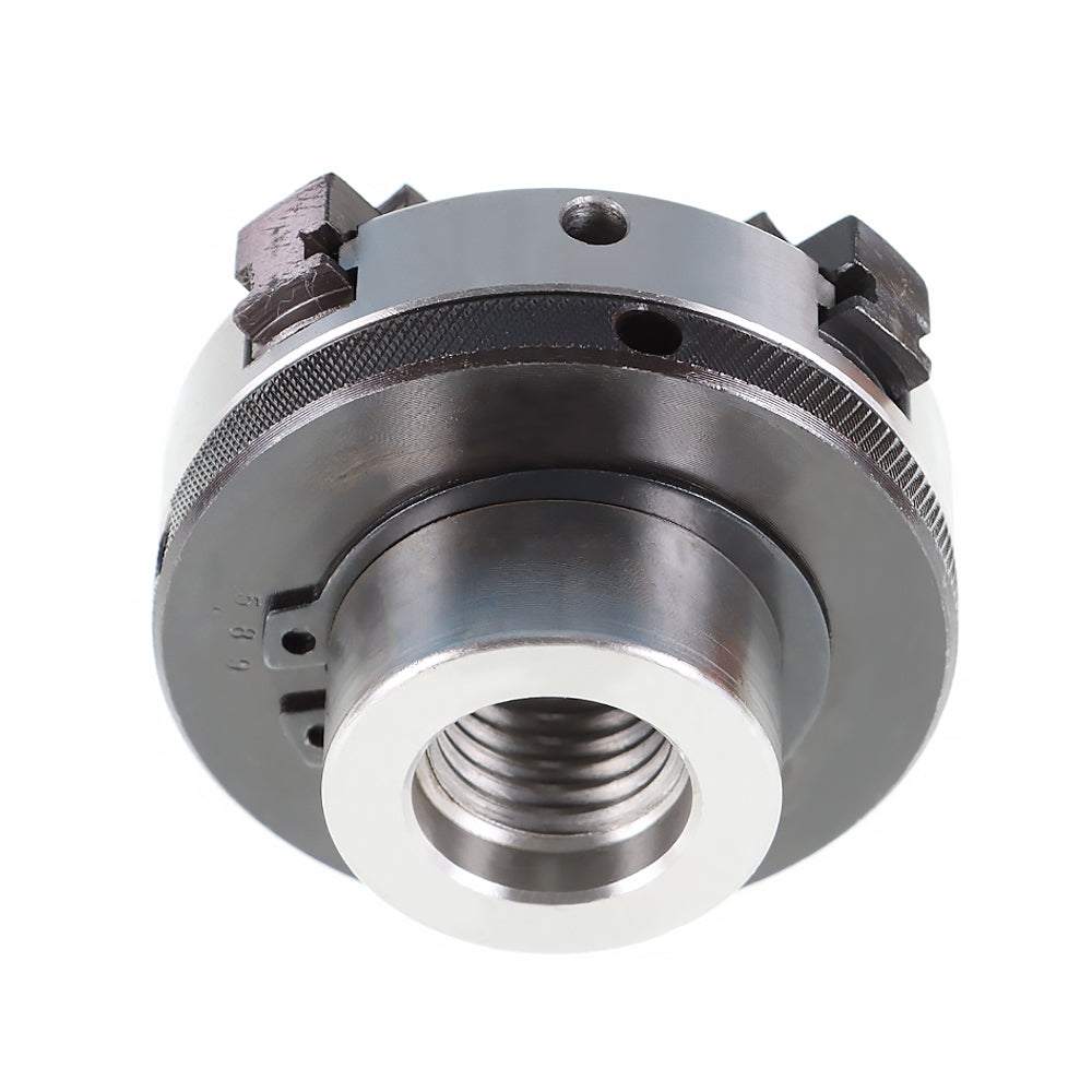 3-Inch 4 Jaw Self-Centering Chuck For All 1-Inch by 8 TPI Spindles Woo ...