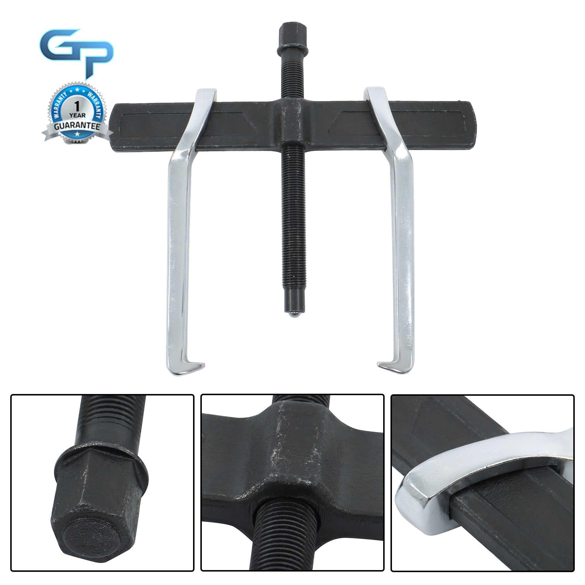 12 Inch 2 Claw Gears Puller for Removal of Pulley Flywheel Bearing ...