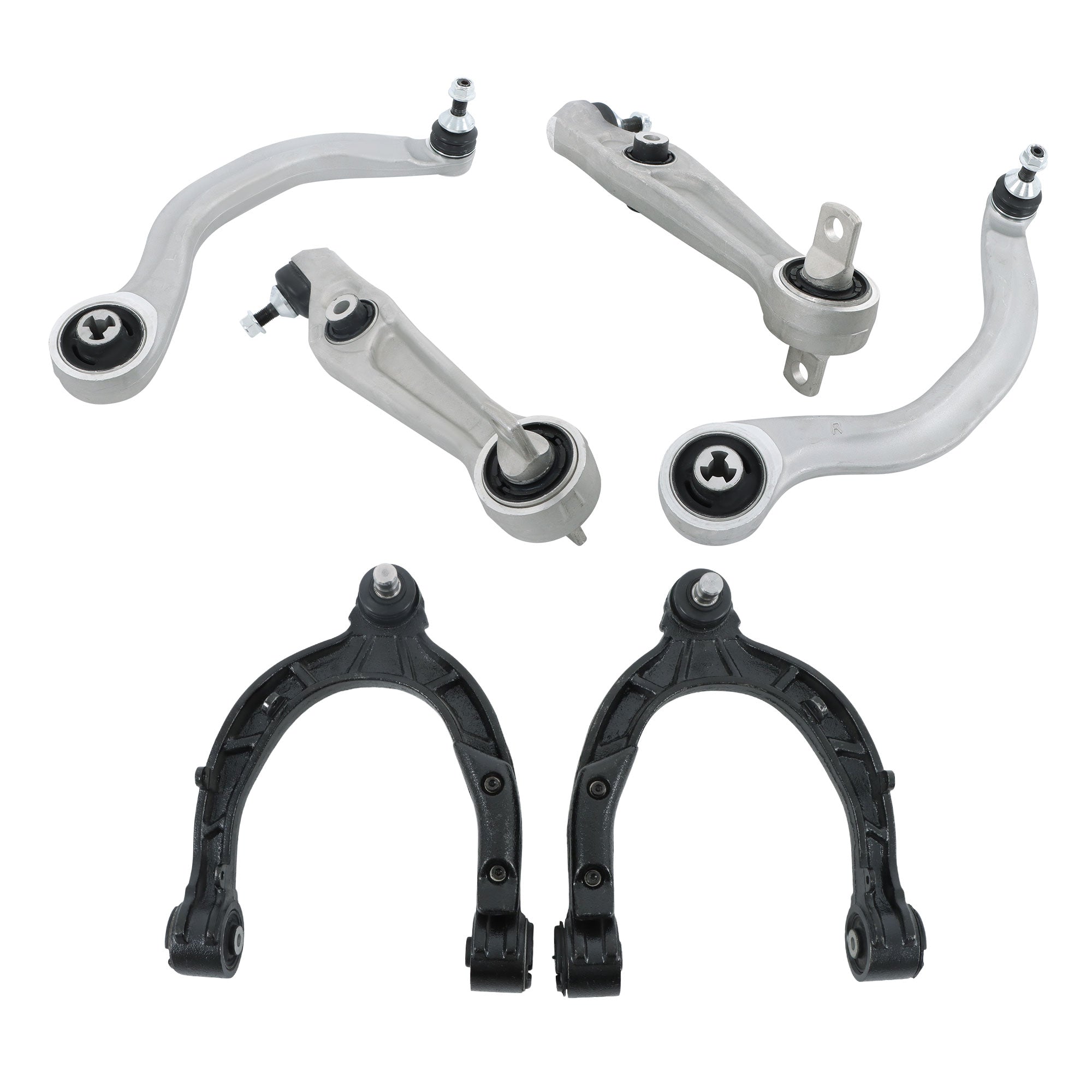 Labwork Front Upper Lower Control Arms w/Ball Joints For 2017-2021 Tes ...