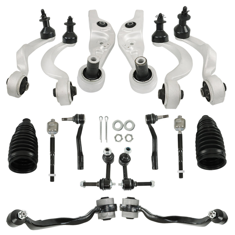 Labwork Front Lower Upper Control Arm Ball joint Kit For Lexus LS460 2 ...