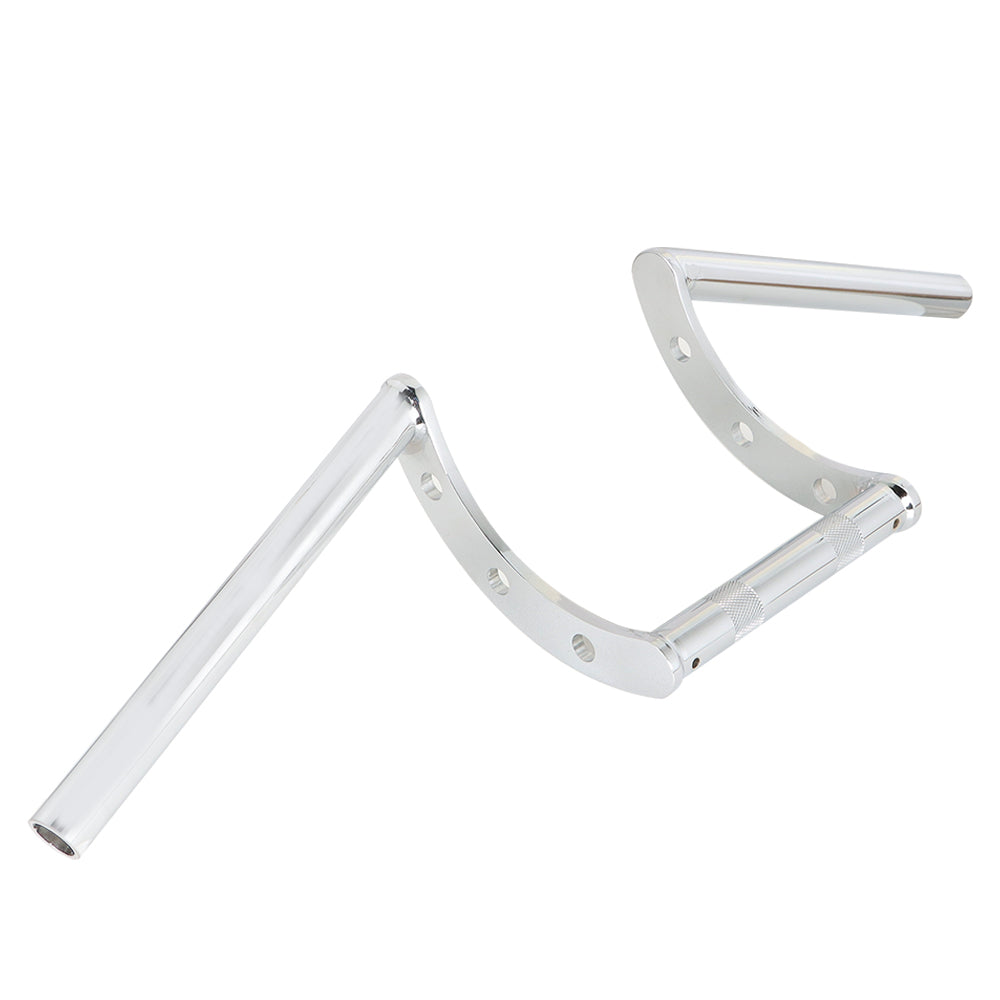 Chrome 1" Z Bar Drag Bars Handlebars For Motorcycle Softail Dyna Chopp ...