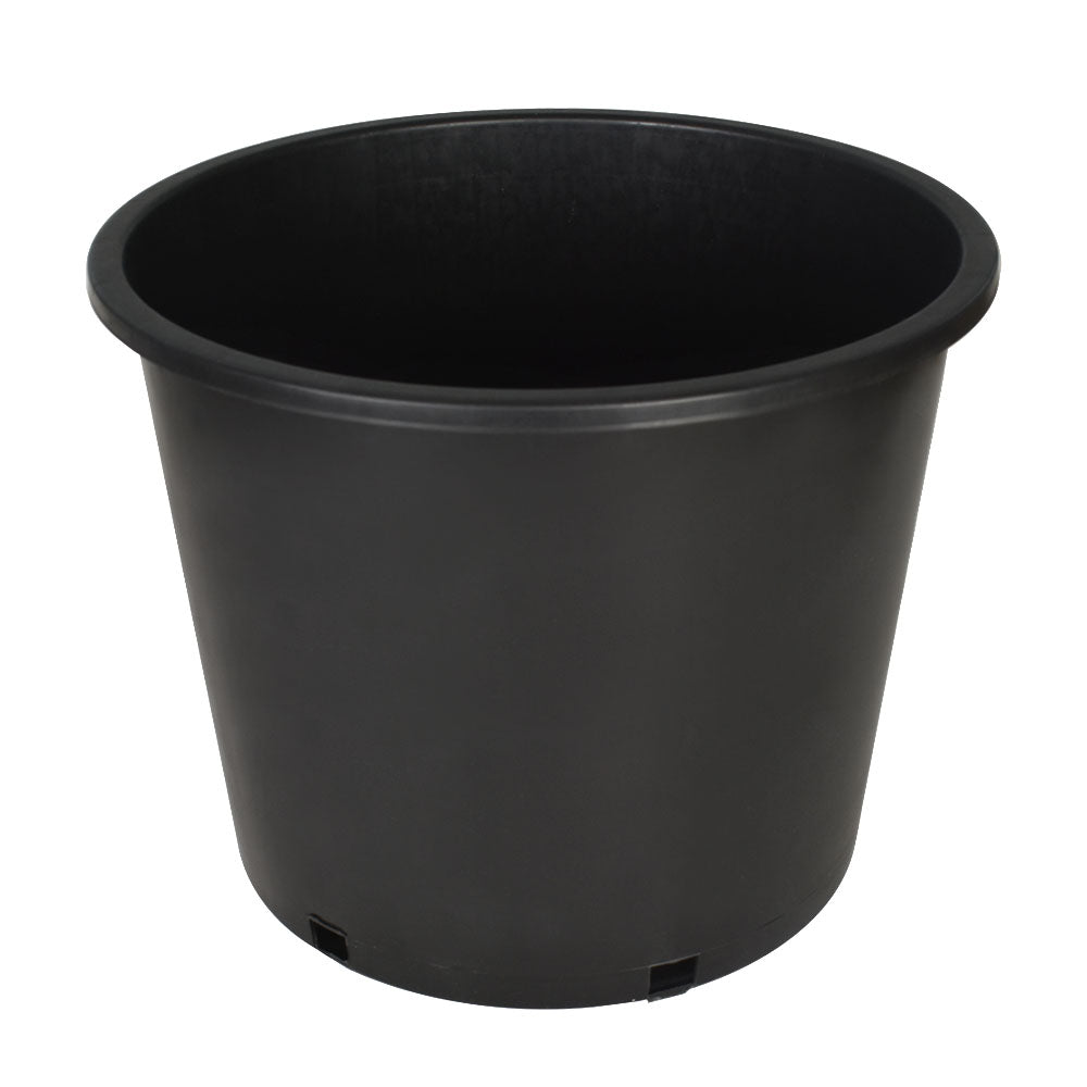 7 Gallon 10Pcs Black Plant Injection Molded Nursery Pot Container Prem ...