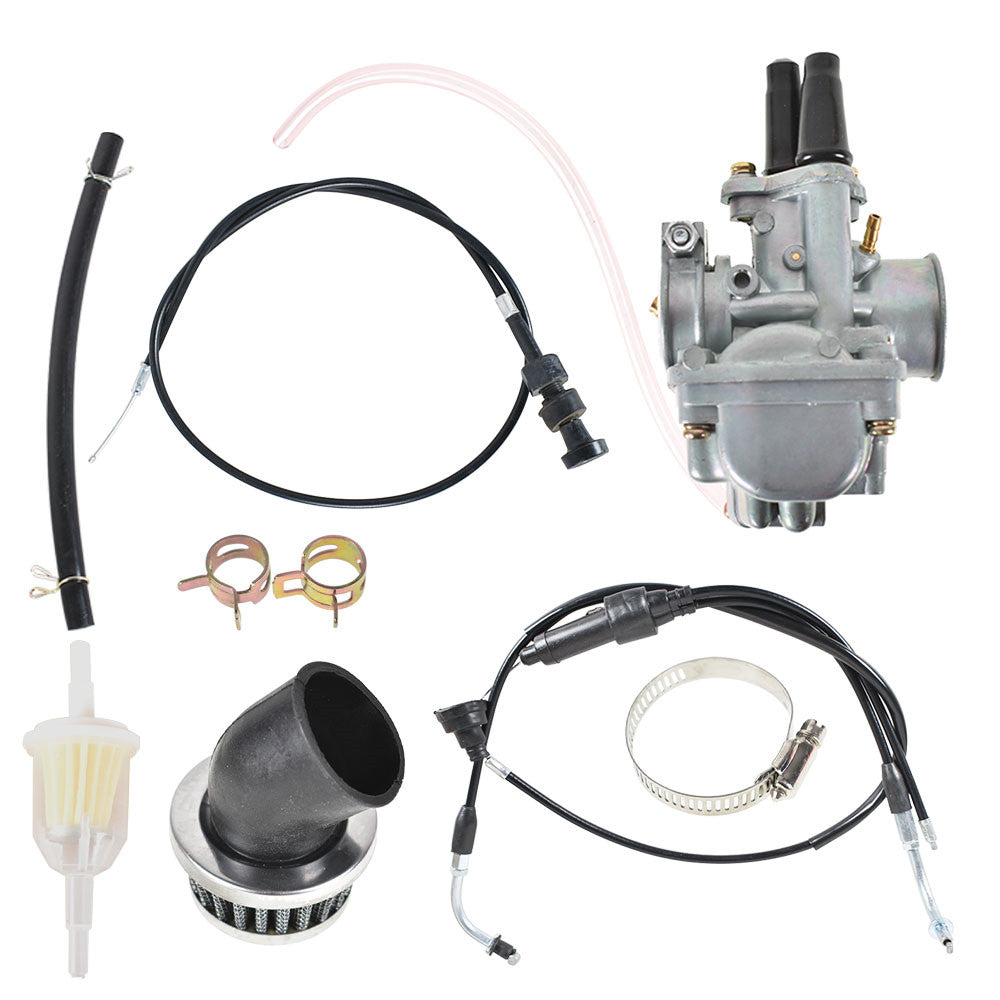 Carburetor Set for Yamaha PW80 PeeWee Y-ZINGER Big Wheel 80 BW80 Kids ...