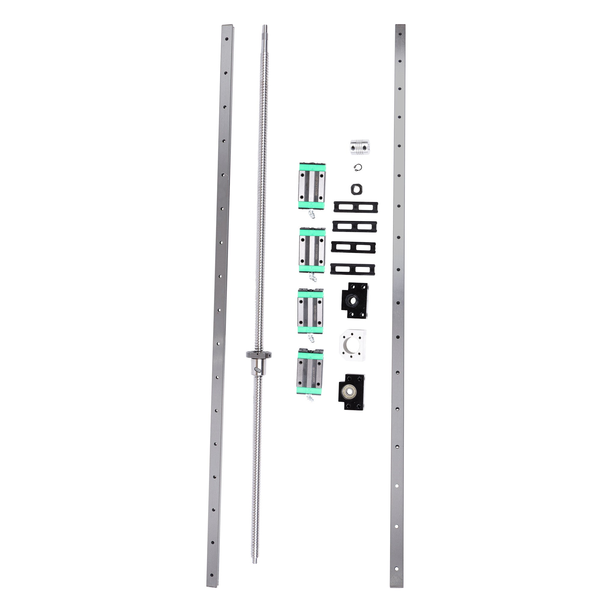 For DIY: HGR20 Linear Guide & SFU1605 1000mm Ball Screw Full Kit w/ BF ...