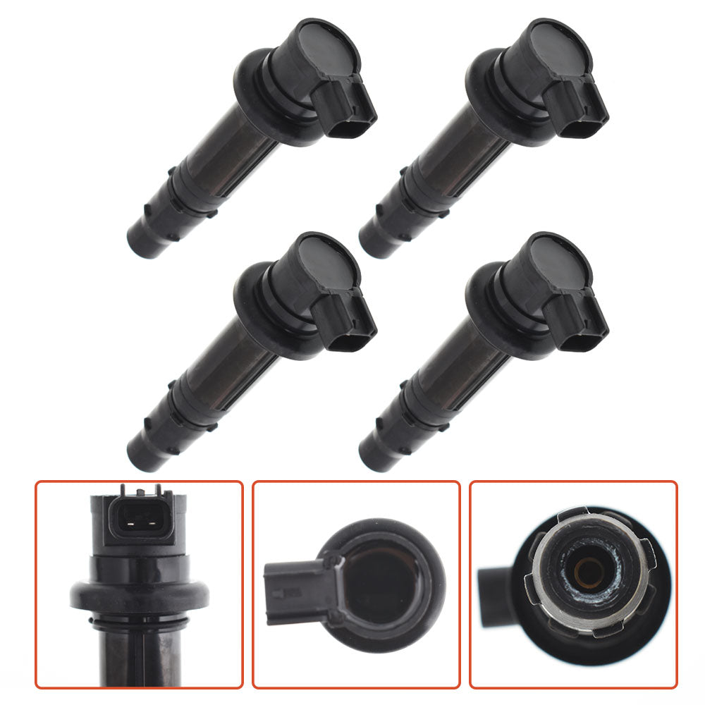 4PCS Ignition Coils Pack F6T558 Fit For Yamaha MT-07 14-17 R6 RJ15 Bj ...