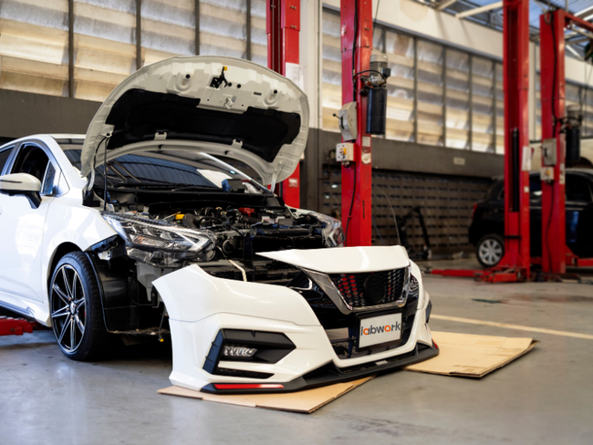 Labwork Front Lower Upper Control Arm Ball joint Kit For Lexus LS460 2 ...