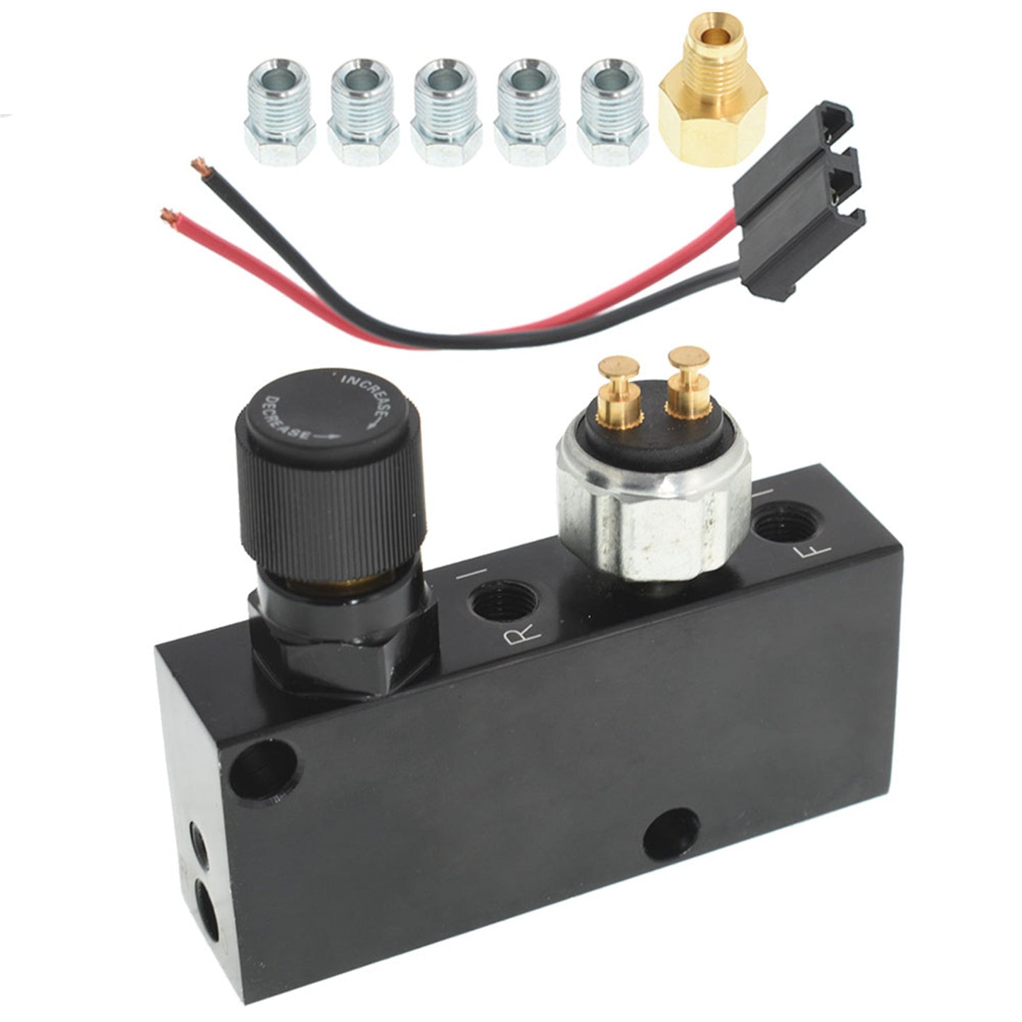 Adjustable Proportioning Valve & Distribution Block Brake Fittings Di ...