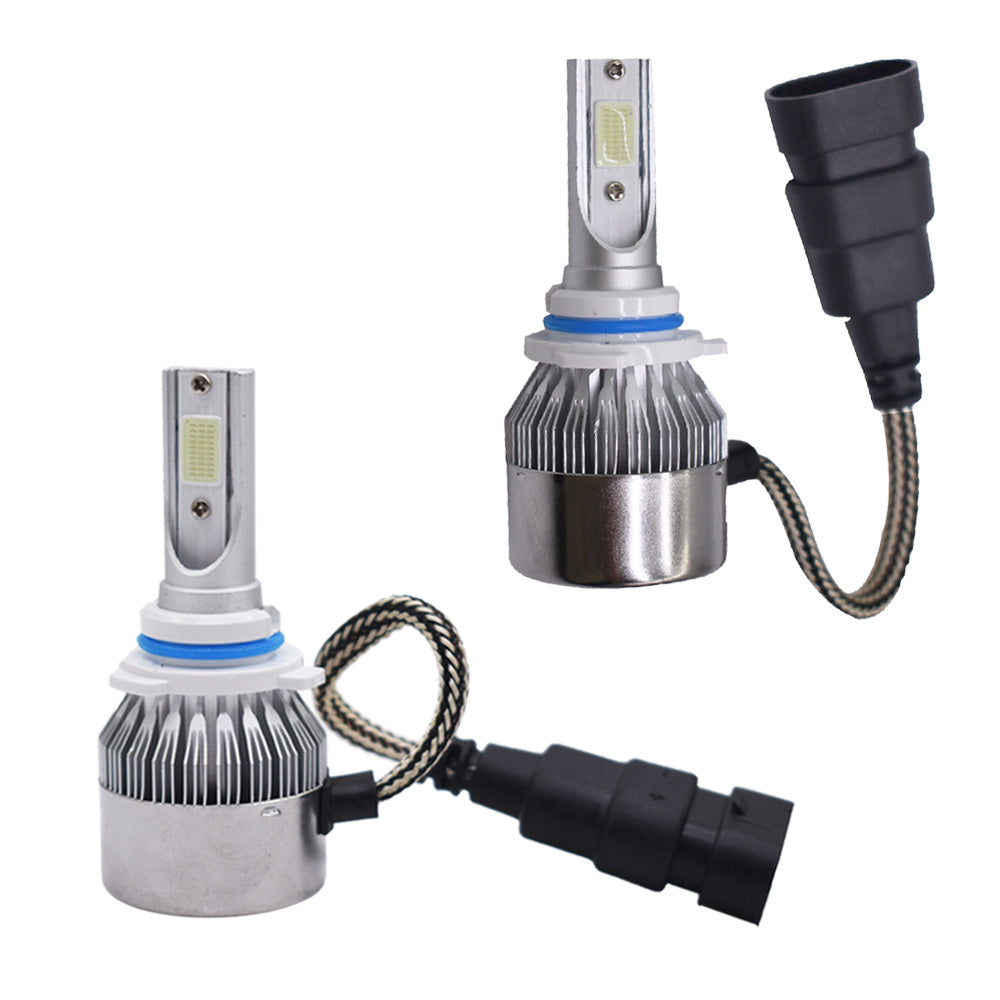 Fog Light Driving Bulbs 9006 2x HB4 8000K Ice Blue High Power LED Hea ...
