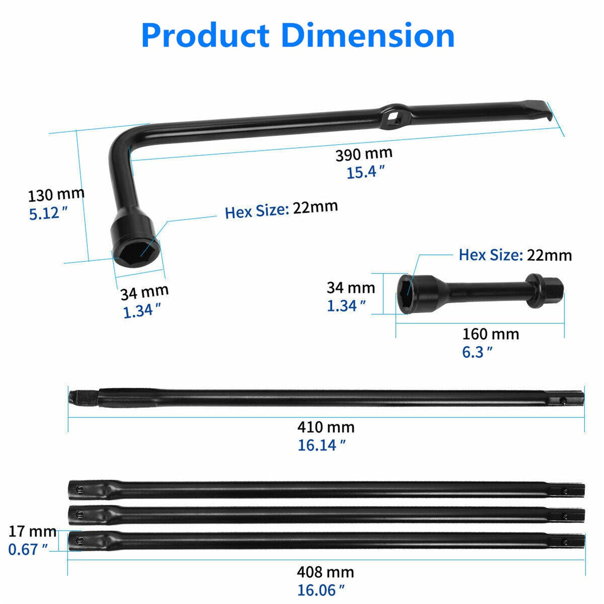 For Dodge Ram 2500 3500 Spare Tire Lug Wrench Tool Replacement with C ...