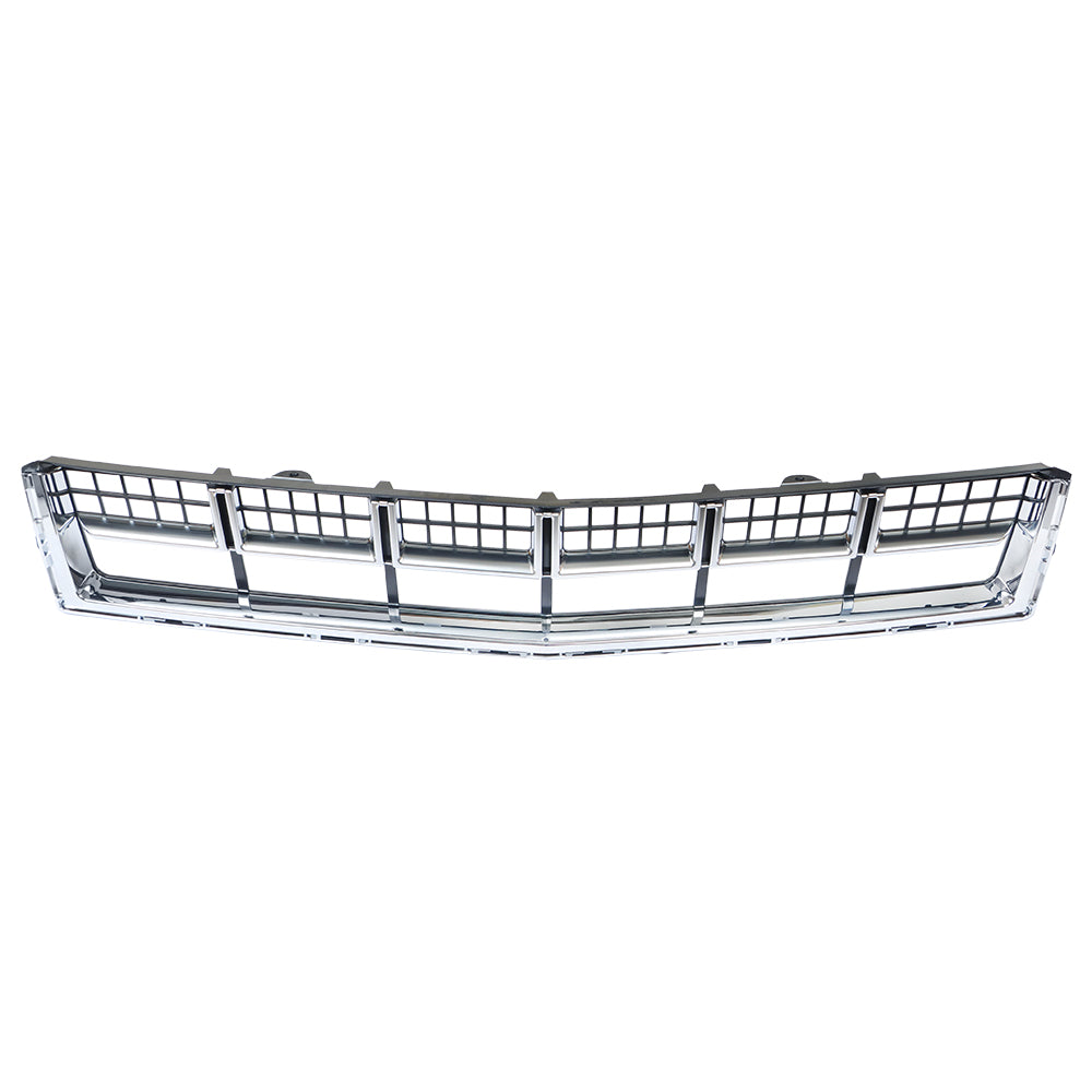 Mesh Front Bumper Lower Grille Chrome Grill For 2013 2014 2015 2016 Ca ...