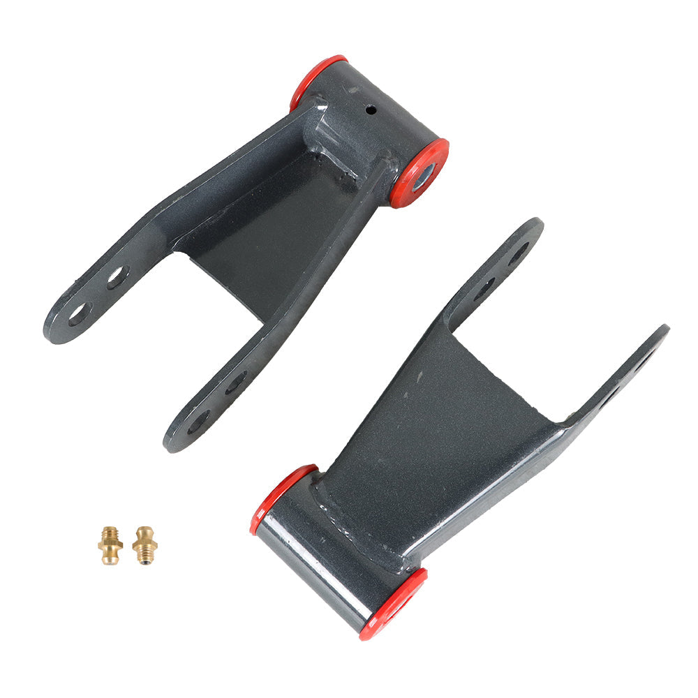 Labwork 2" Rear Adjustable Leveling Lowering Shackles Drop Kit For Ch ...