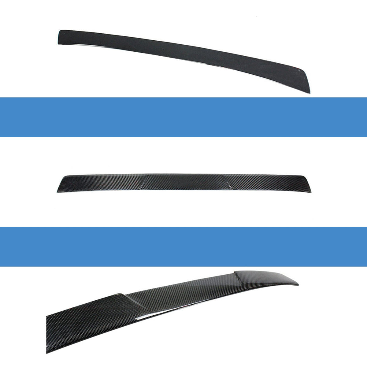 Rear Roof Spoiler Lid For Alfa Romeo Giulia 2017-2021 Carbon Fiber ...