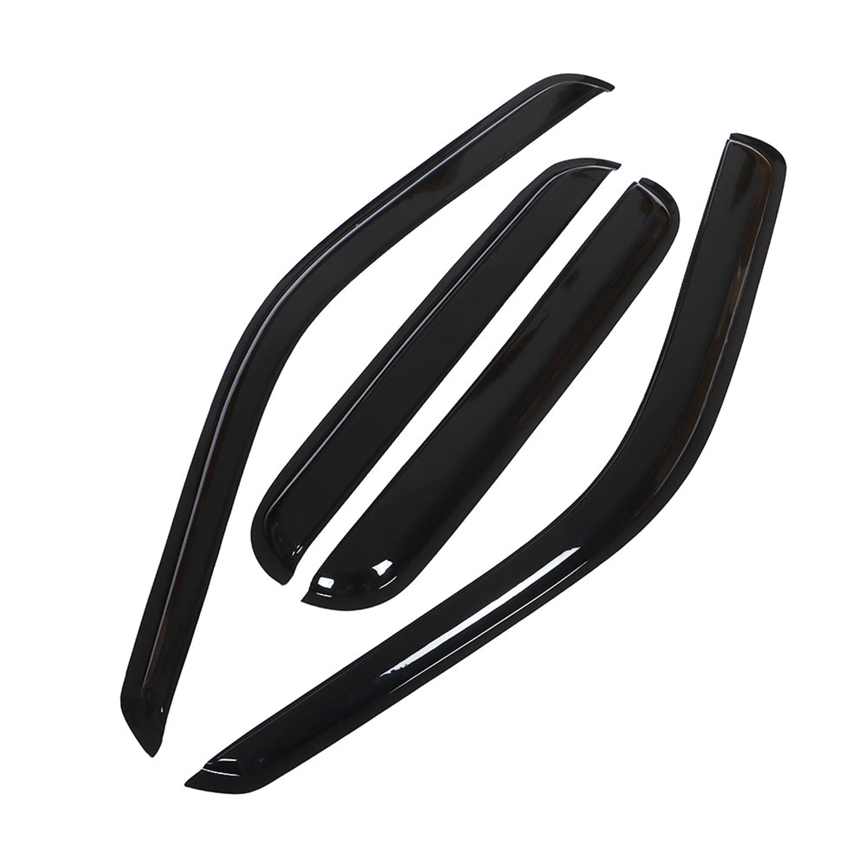 Window Vent Visors Rain Guard Wind Deflectors For 99-16 Ford F250 F35 ...