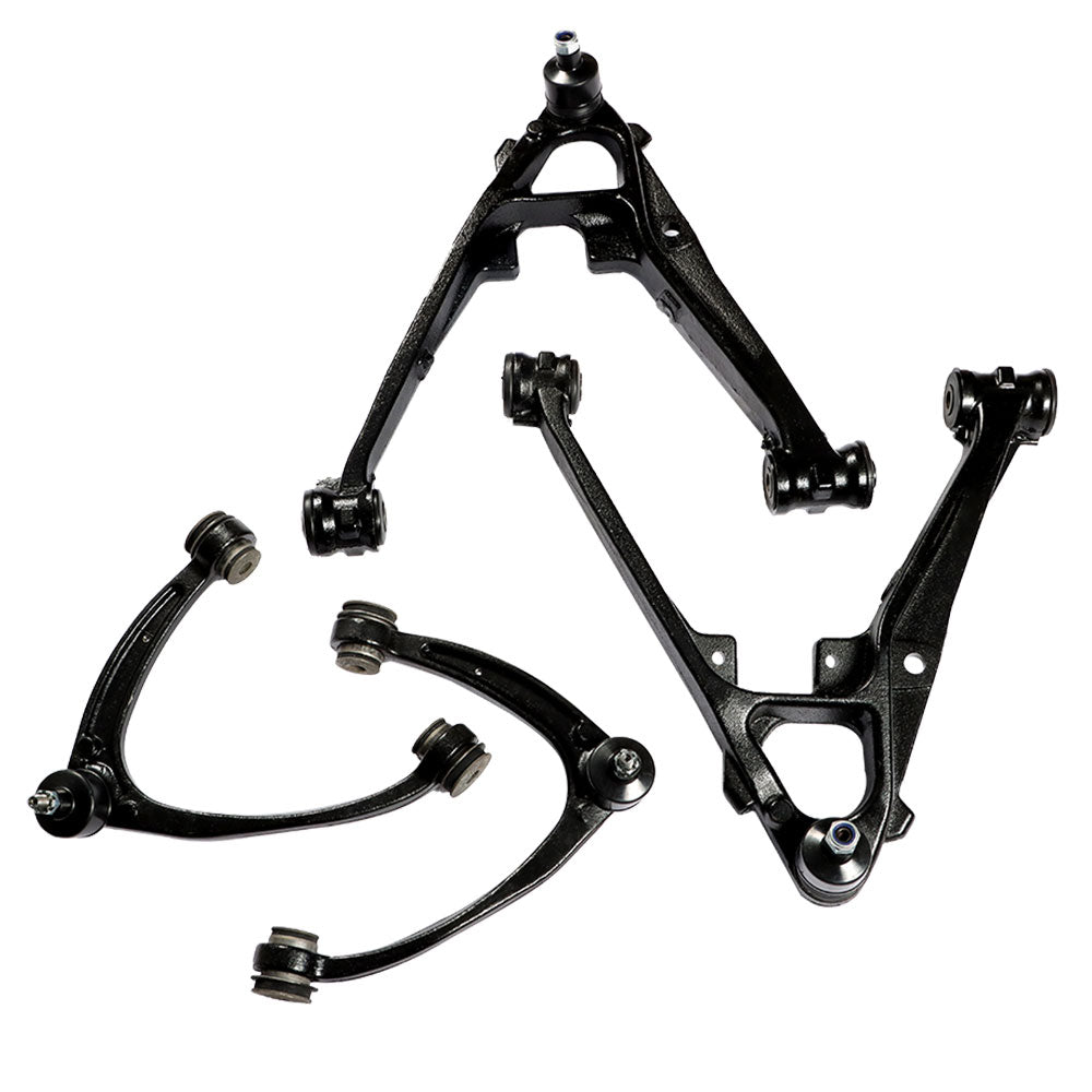 labwork 4pc Front Upper Lower Control Arms Kit for Chevy Silverado GM ...
